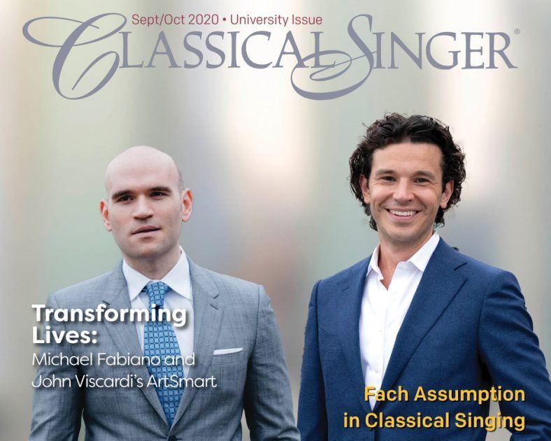Classical Singer Magazine Interviews ArtSmart Founders - ArtSmart